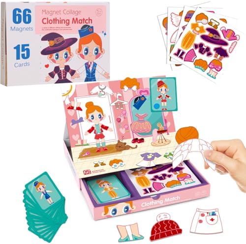 سعر RaboSky Magnetic Dress Up Paper Dolls Kits for Girls Ages 2 3 4 5 6 ...