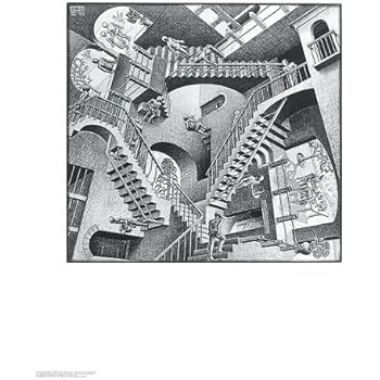 Amazon.com: Angels and Devils - Circle Limit IV by M.C. Escher 25 ...