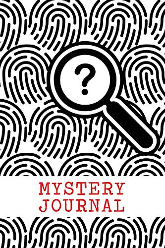 Mystery Journal: Magnifying Glass and Fingerprints Notebook for Young ...