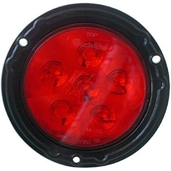 Amazon.com: Truck-Lite 44326R Super 44 LED Red Round Stop/Turn/Tail ...