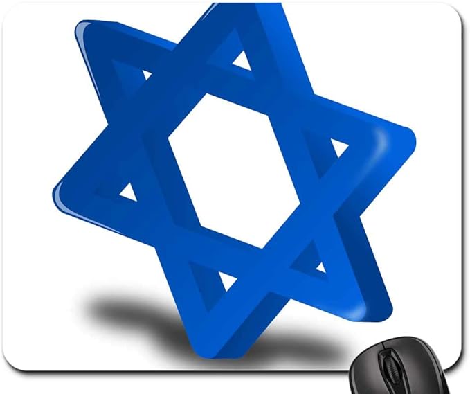 Amazon.com : Mouse Pads - Jewry Judaism Jewish Hanukkah Holiday ...
