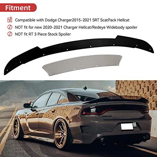 Acmex Wickerbill Spoiler Compatible for Dodge Charger 2015-2023 2 Piece ...