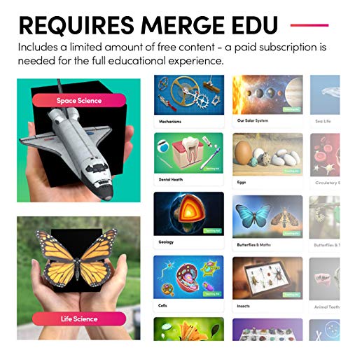 MERGE Cube (2 Pack) Hold Anything - Hands-on Science and STEM Education ...