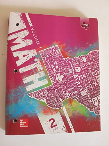 Texas Math TEKS Course 2 Volume 1: McGraw-Hill Education: 9780076656929 ...