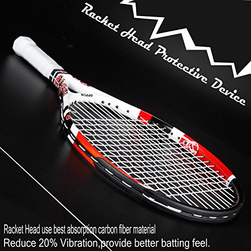 OPPUM US Open Junior Tennis Racket for Kids Children Toddlers, Coach ...