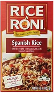 Amazon.com : Rice A Roni Spanish Rice, 6.8 oz : Grocery & Gourmet Food