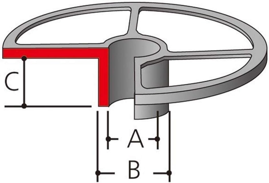Makita 193340-4 Template Guide 24.0, Multi-Colour – BigaMart