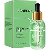 Amazon.com: LANBENA Pore Skin Care Serum Facial Essence, Minimize Enlarged Pores, for Tightening ...