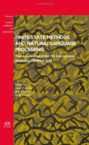 Finite State Methods And Natural Language Processing Post Proceedings Of The 7th International