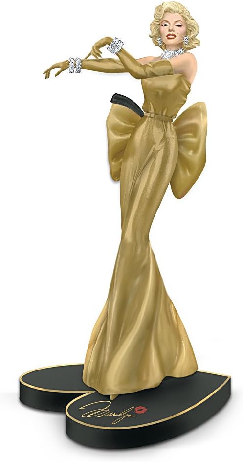 Marilyn Monroe Figurine: Glamour Girl by The Hamilton Collection ...