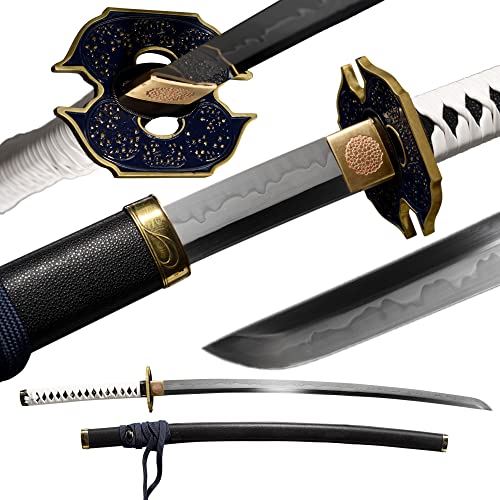 FengYu SWORD Devil May Cry Anime Katana Sword T10 Steel Clay Tempered ...
