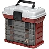 Plano 1374 4-By Rack System 3700 Size Tackle Box: Amazon.ca: Sports ...