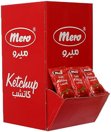 Mero box of 250 sachet ketchup - 7g price in Egypt | Amazon Egypt ...