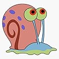 Amazon.com - Gary The Snail Vinyl Decal Bumper Sticker 5"