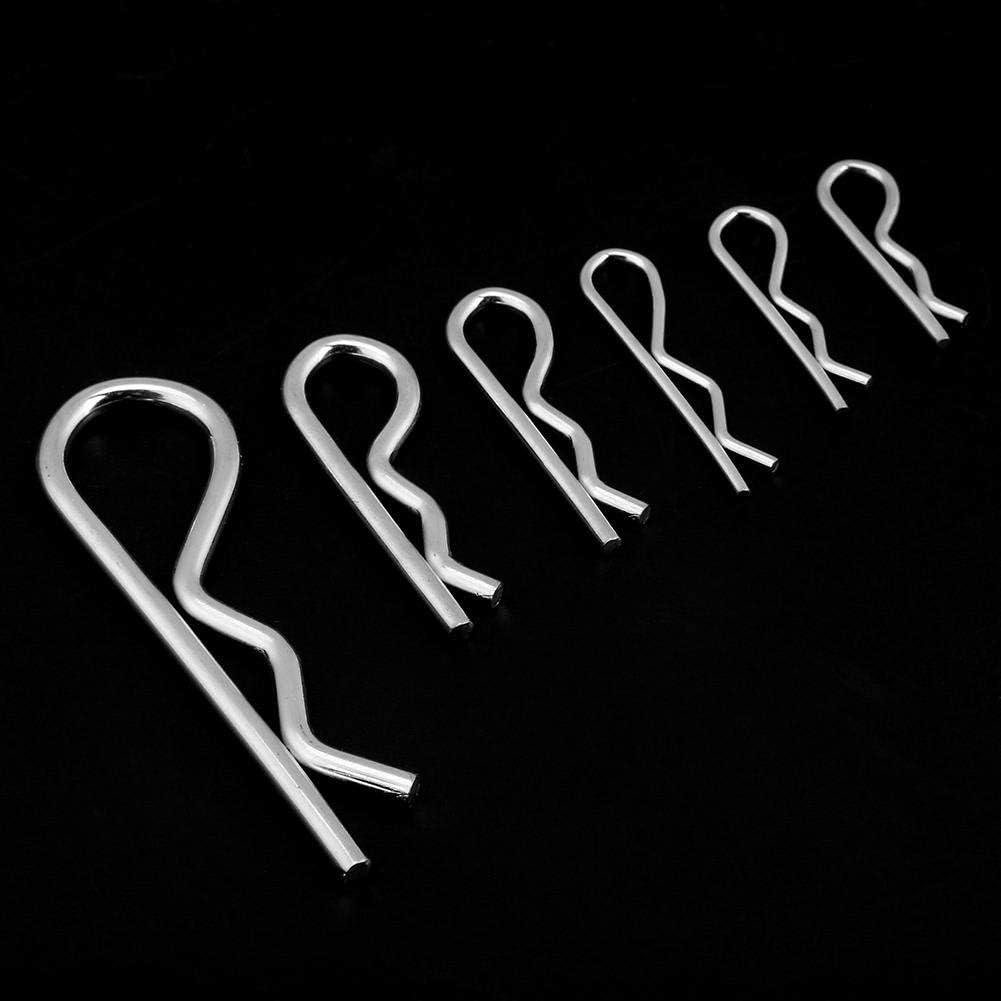 150Pcs Stainless Steel R Cotter Pin Heavy Duty Zinc Plated Spring ...