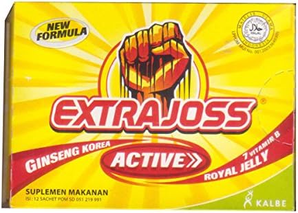 Extra Joss Active Energy Drink Powder, 1 Pack (12 Sachets @4gr) price ...