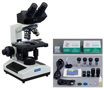 Amazon.com: OMAX 40X-2000X Digital Binocular Biological Compound ...