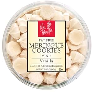 Miss Meringue Fat Free Vanilla Meringue Minis, 5-Ounce Containers (Pack ...