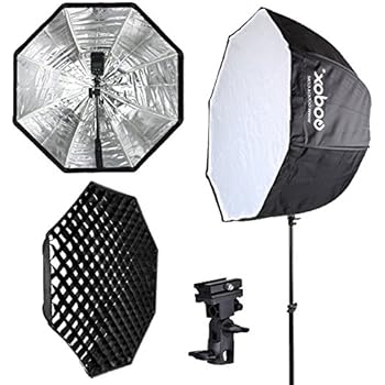Amazon.com : Interfit Photographic STR168 18-Inch Strobies Rapida 8 ...