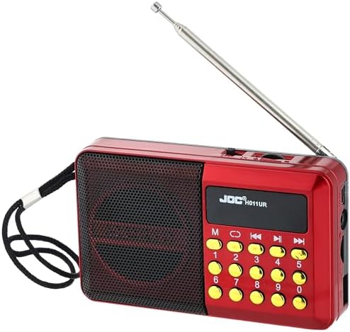 Joc radio with its charger, red h033ur price in Egypt | Amazon Egypt ...