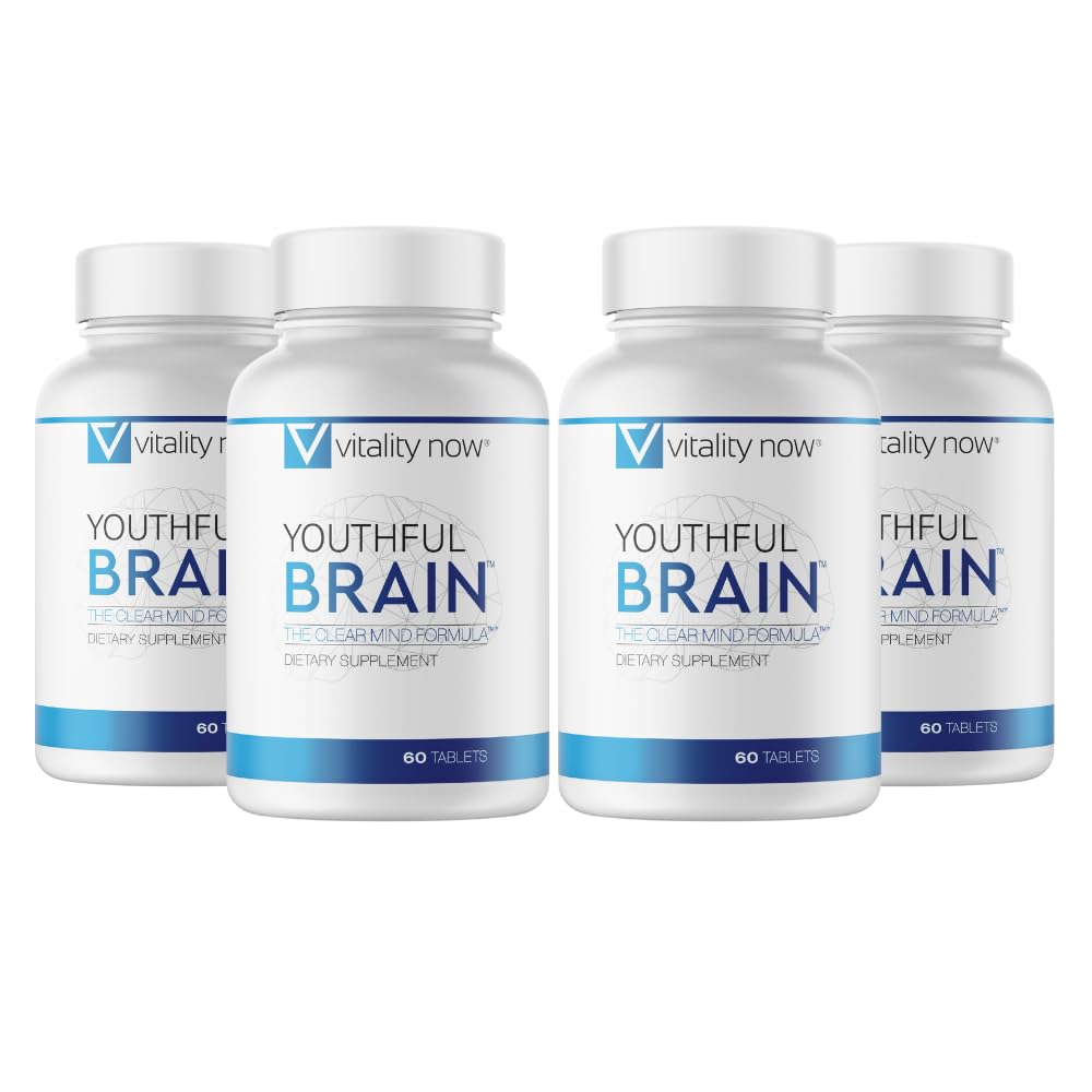 Mua Vitality Now Youthful Brain 4 Bottle Bundle - Memory & Brain Health ...