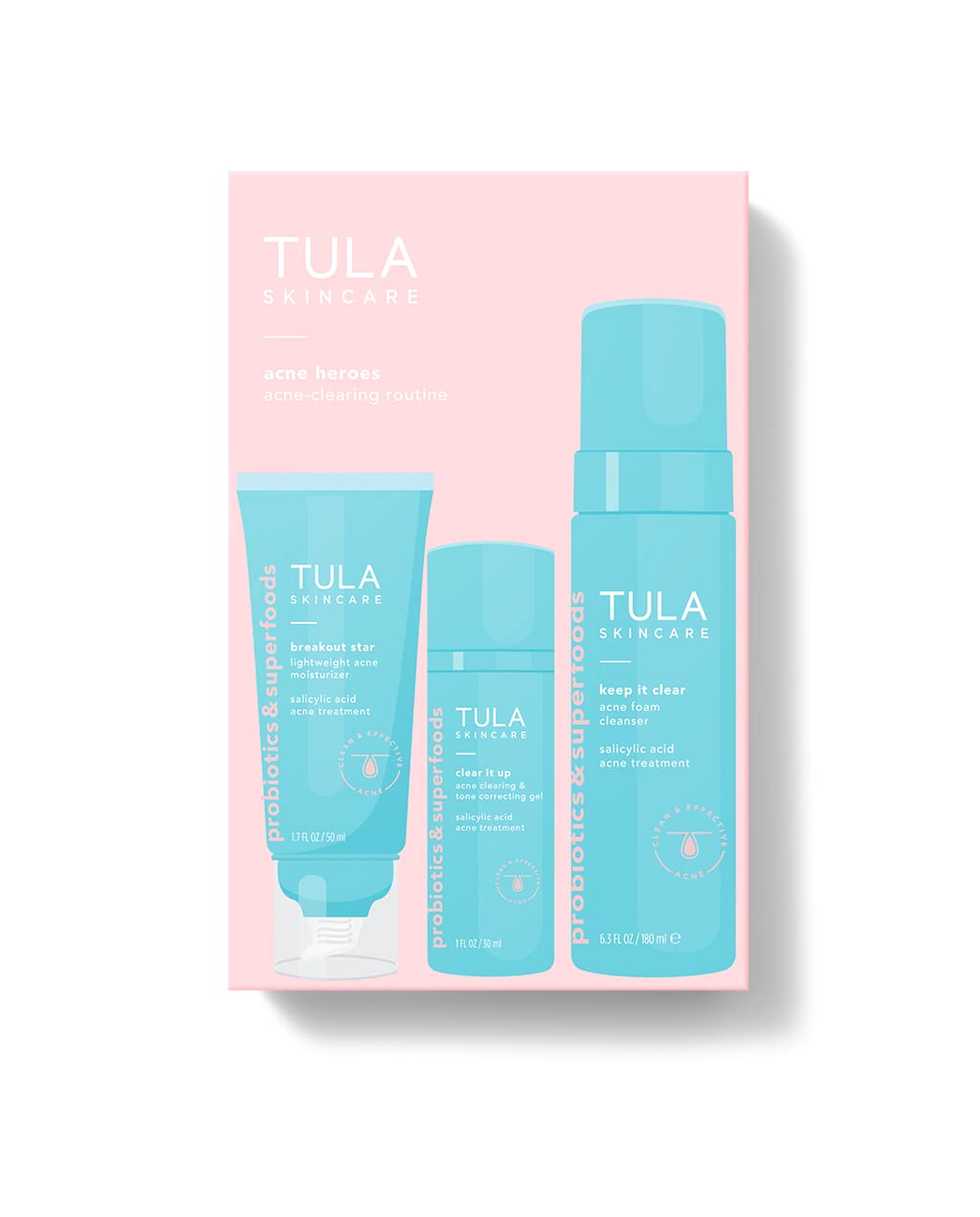 Mua TULA Skin Care Acne Heroes Level 3 Acne Clearing Routine - An ...