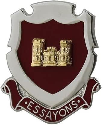Amazon.com: US Army Engineer Regimental Crest: Clothing