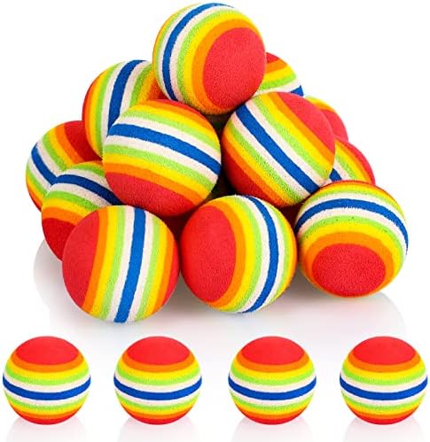 سعر 48 Pieces Popper Refill Balls Round Refill Bullet Balls Foam Bullet ...