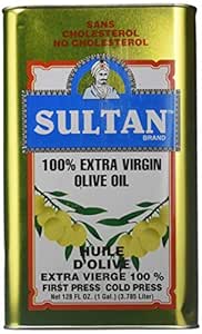 Amazon.com : Sultan Extra Virgin Olive Oil, 1 Gal : Grocery & Gourmet Food
