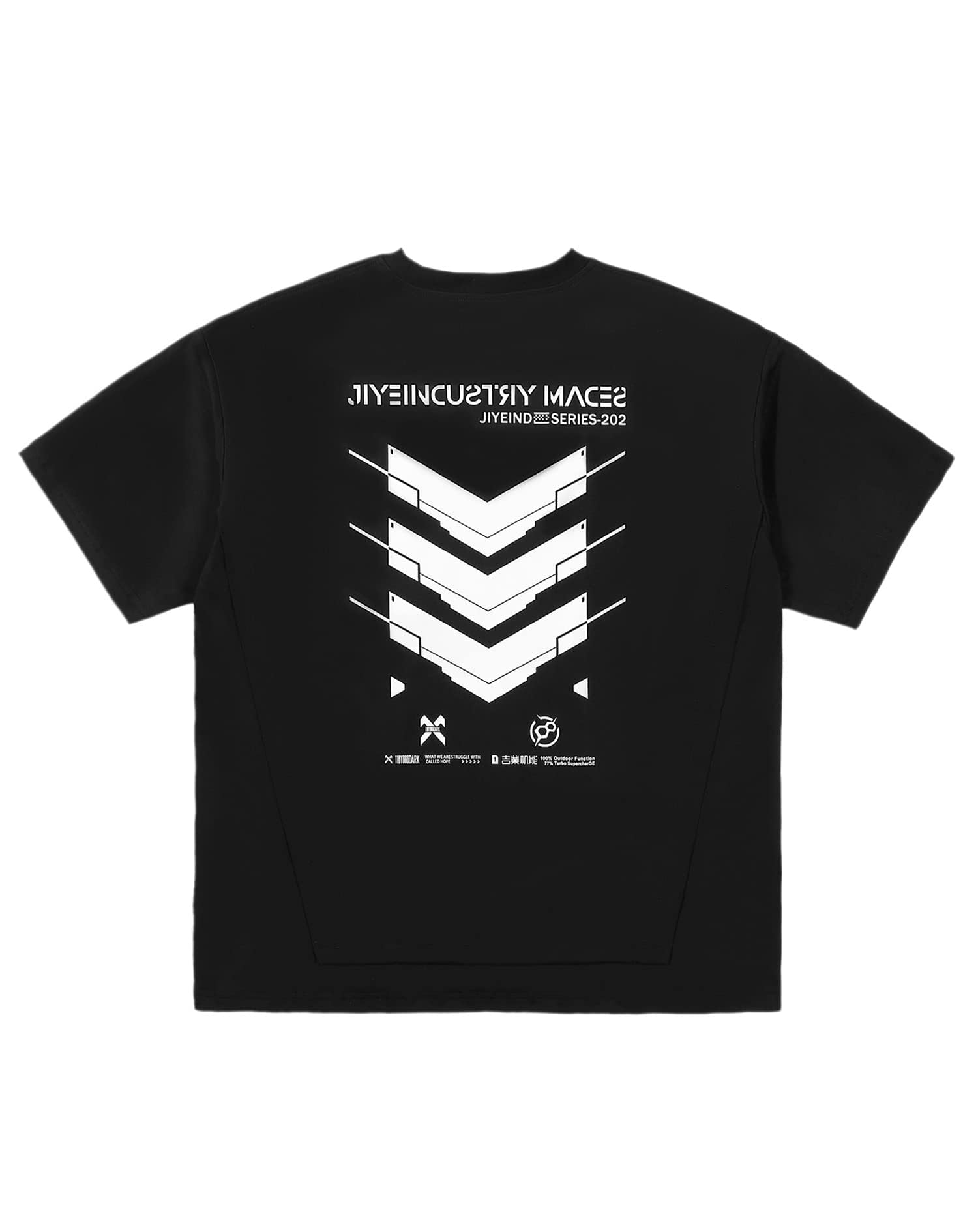 Mua Niepce Inc Streetwear Techwear Elbow Sleeve Graphic Tees Men trên ...