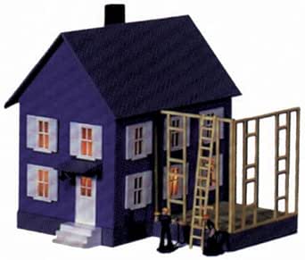 Amazon.com: Model Power HO Scale Building Kit - The Grabitski House ...