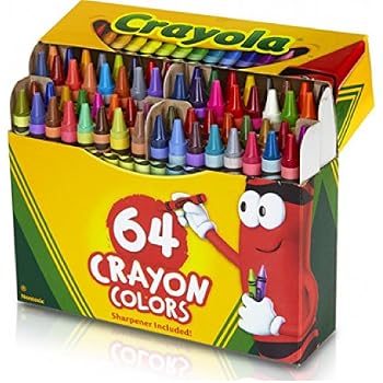 Amazon.com: Crayola 150-Count Telescoping Crayon Tower, Storage Case ...