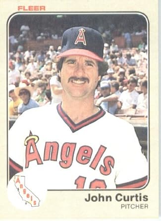 Amazon.com: 1983 Fleer Baseball Card #84 John Curtis: Collectibles ...