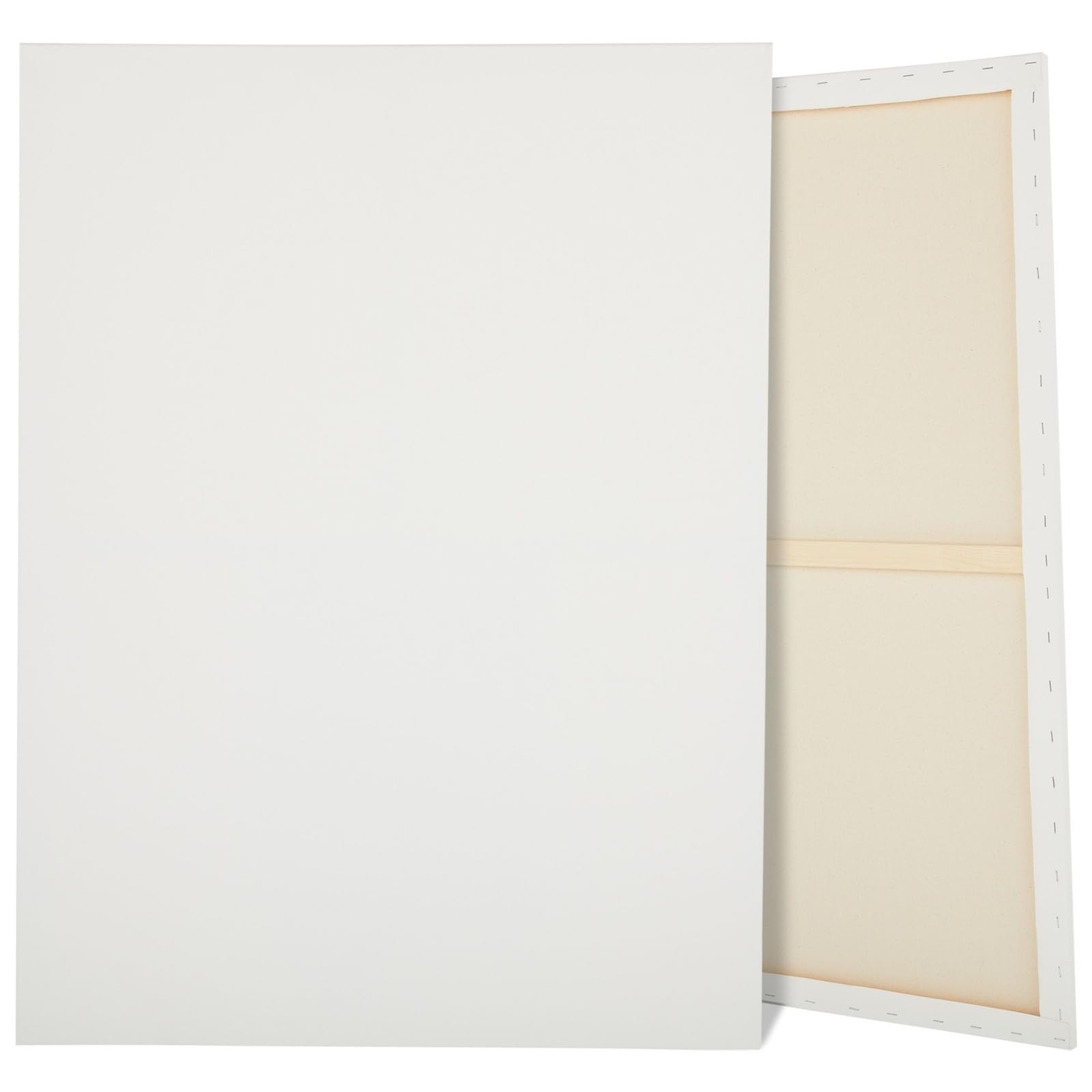 Bright Creations Stretched White 30 x 40 Canvas Boards for Artists ...