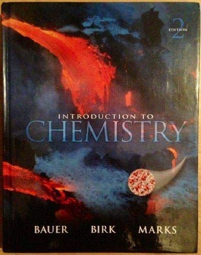 An Introduction to Chemistry: Bauer, Richard C.: 9780073511078: Amazon ...