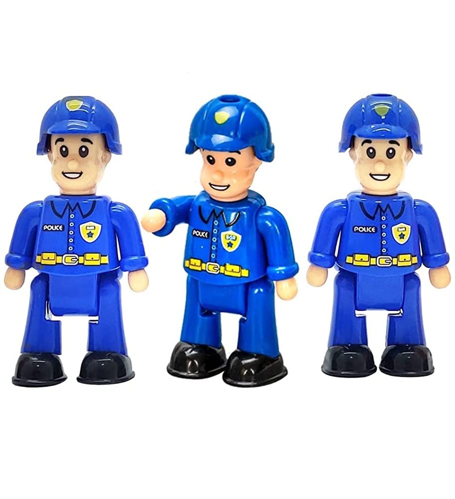 Mua FUNERICA Police Figures - 3 Toy Action Figurines Police Officers ...