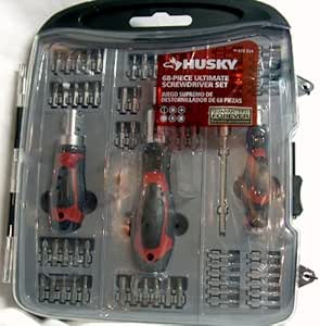 68-Piece Ultimate Screwdriver Set: Husky - Hand Tool Sets - Amazon.com