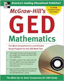 McGraw-Hill's GED Mathematics Book w/CD-ROM (Test-Taking Skills ...