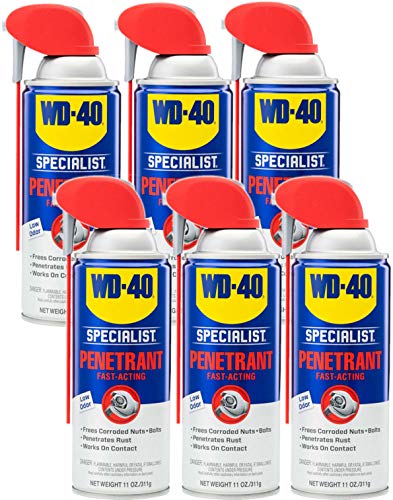 WD-40 Specialist Rust Release Penetrant Spray with Blu Torch and Smart ...
