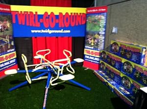 Amazon.com: Twirl-go-round - Kids Merry-go-round 4-seat for Children ...