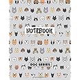 Notebook Dog Series: Journal Notebook with Dog Theme 8.5x11 100pages ...