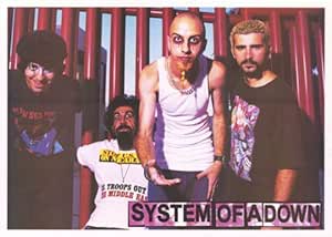 Amazon.com: System of A Down - Toxicity - Band Shot 2002 - 25x35 Poster ...