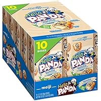 Amazon.com: Meiji Hello Panda Cookies, Caramel Crème Filled - 6 oz ...