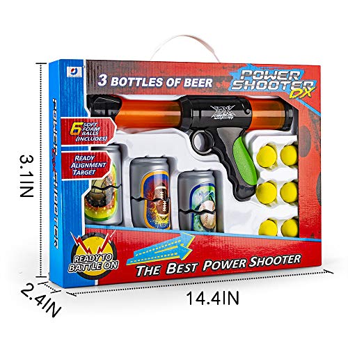 The Great Fun Foam Ball Shooter with Six EVA Soft Foam Balls, - Want It All
