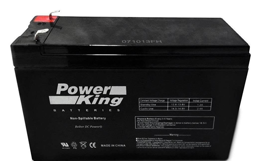 Amazon.com: 12V9AH Sealed AGM Vision Battery F2 .250 terminals PS1290 ...