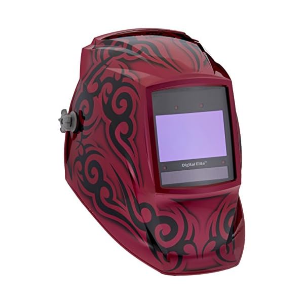 Auto Darkening Welding Helmet, Pink and Black, Digital Elite, 8 to 13 ...