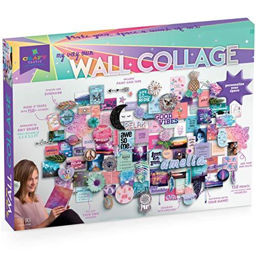 Craft-tastic - DIY Wall Collage - Craft Kit - Personalize Your Space ...
