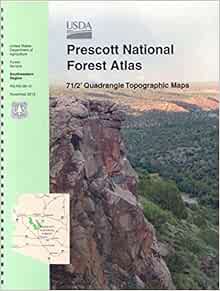 Prescott National Forest Atlas 71/2' Quadrangle Topographic Maps ...