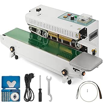 Amazon.com: Happybuy Continuous Band Sealer FR-900 (Horizontal) : Home ...