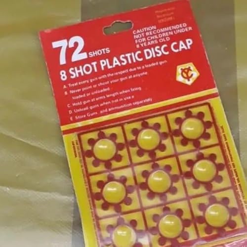 Carton Taraan 60 Bullet Strips 8 Bullets Plastic Disc Cover Pack of 60 ...